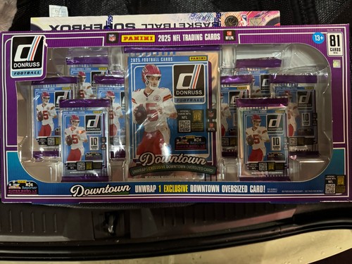 2025 Panini Donruss NFL Football Trading Cards Bundle Costco Pack New ...
