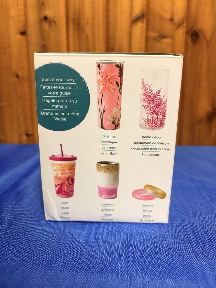 *USED* Spin It Motorized Rotary Drying Tool Tumbler Turner We R Memory ...