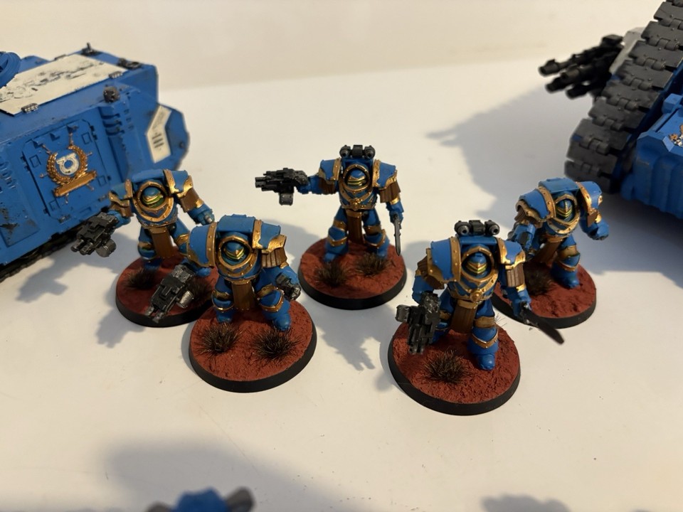 Warhammer 40k Horus Heresy Ultramarines Army | eBay UK