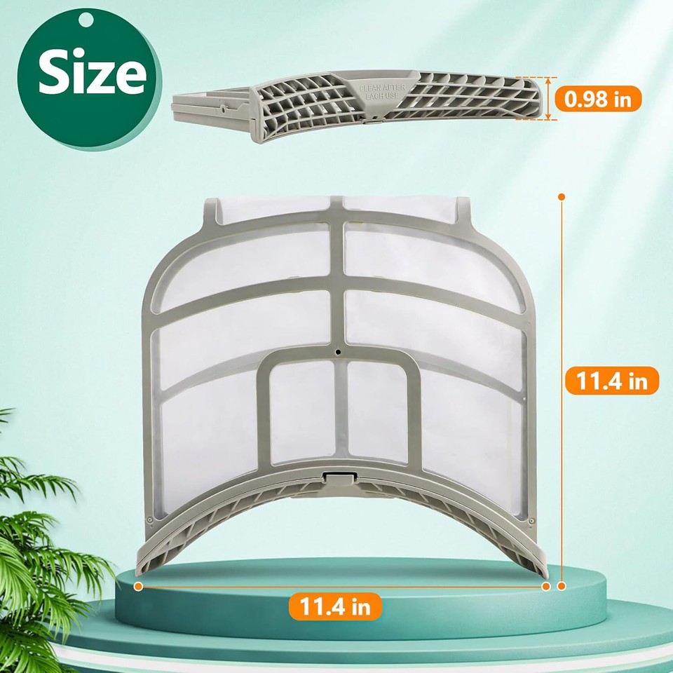 Dryer Lint Screen Filter ADQ73373201 for LG DLGX8001V DLGX8101V ...
