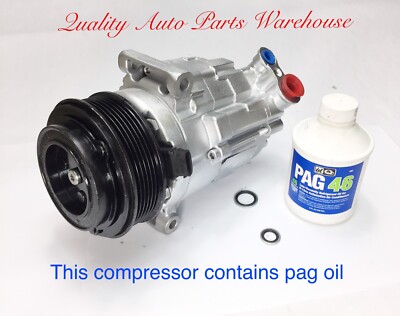 2010-2015 Chevy Camaro 3.6L (V6) OEM USA Reman. AC compressor W/ 1 year ...