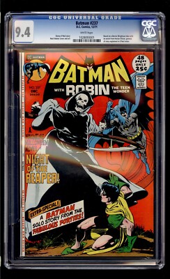 Batman #237 1971 CGC 9.4 NM White High Definition Scans** | eBay