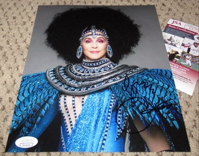 CHER SIGNED 8X10 PHOTO AUTOGRAPH JSA COA AUTOGRAPHED | eBay