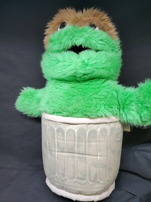Vintage Sesame Street Oscar The Grouch Hand Puppet Playskool 1986 | eBay
