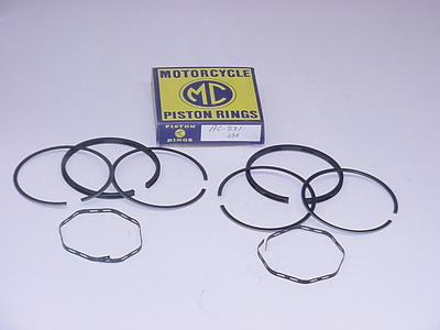 New 1972-1985 Harley Sportster 1000 Piston Ring Set +.030 Over 3-3/16 ...