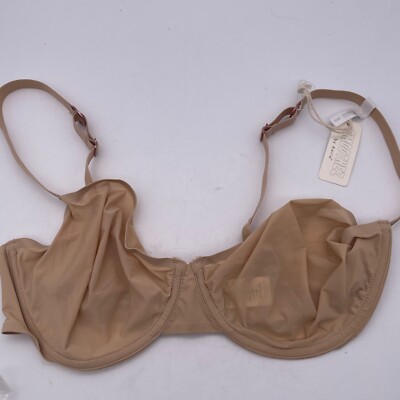 Aerie Smoothez 36B Microfiber Unlined Full Coverage Bra Underwire Beige ...