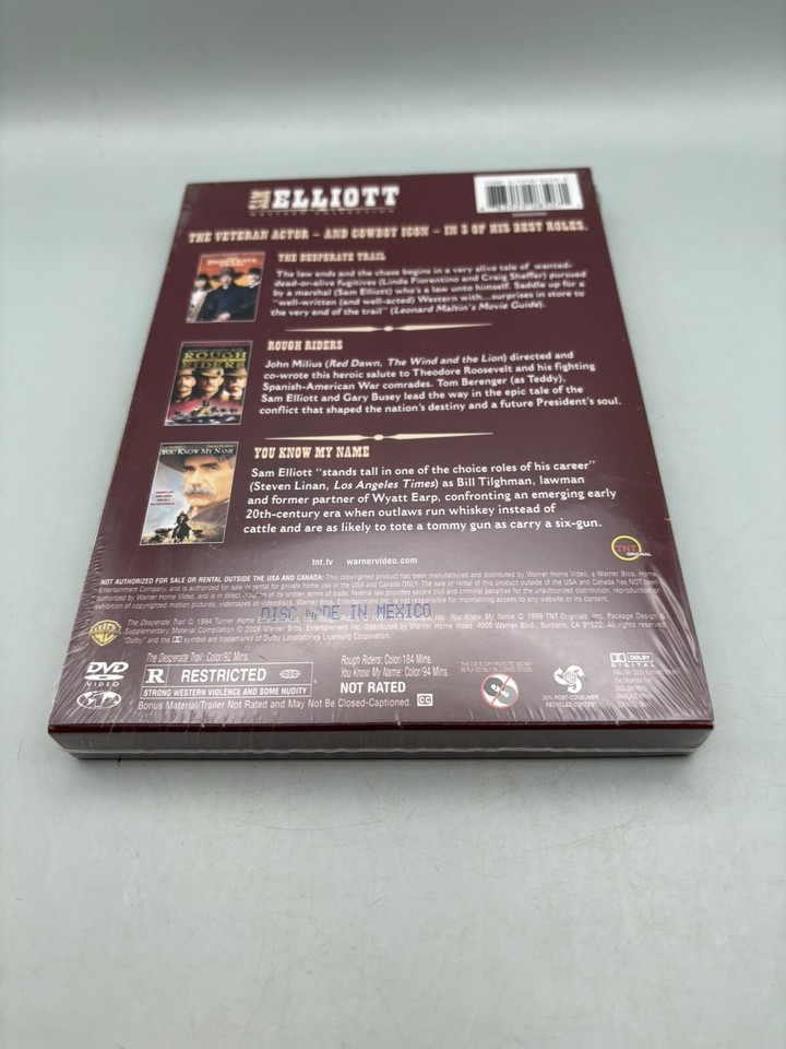 Sam Elliott Western Collection (Rough Riders/ You Know My Name/ The ...