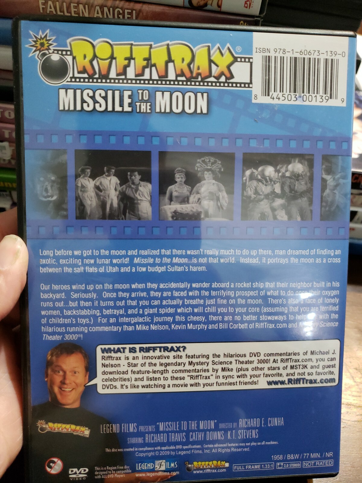 Rifftrax * Missile to the Moon DVD * Mike Nelson * 844503001399| eBay