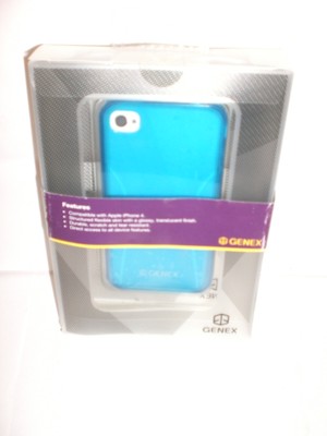 GENEX SOKA SERIES iPHONE 4 BLUE PHONE SKIN NEW IN BOX | eBay