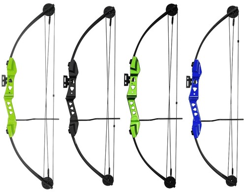 19-29 lb Black / Blue / Green Archery Hunting Compound Bow 75 70 55 50 ...