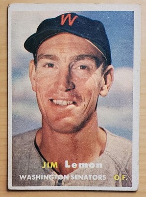 1957 Topps #57 Jim Lemon. VG | eBay