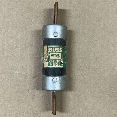 BUSS Fuse NON 200 ONE-TIME FUSE 250V 200 AMP | eBay