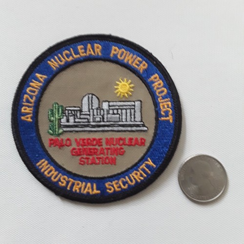 Rare Palo Verde Nuclear Generating Station Security Arizona AZ Police Patch | eBay
