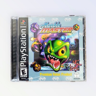 Marble Master (Sony PlayStation 1, 2002) PS1 Complete w/ Manual ...