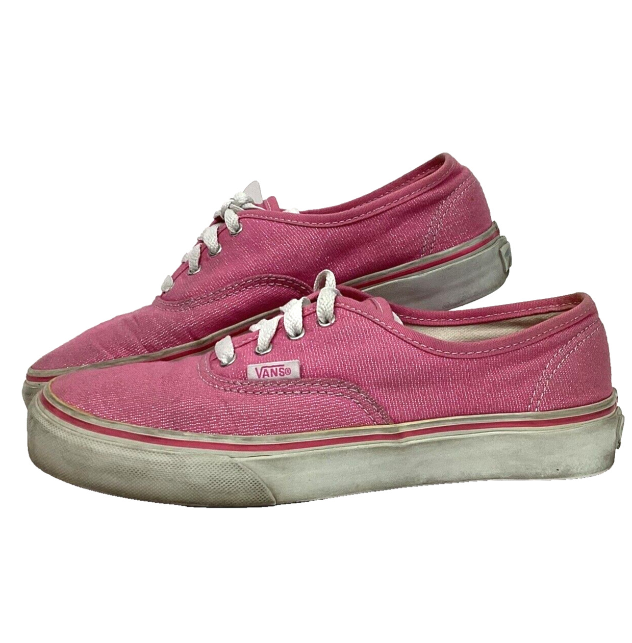 Vans OTW - Girl's Sz 4 - Pink Glitter - Low Skate Sho… - Gem