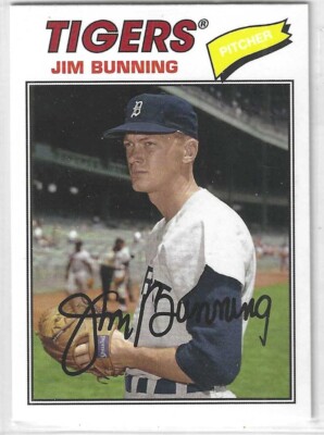 2018 Topps Archives #119 Jim Bunning HOF Detroit Tigers | eBay