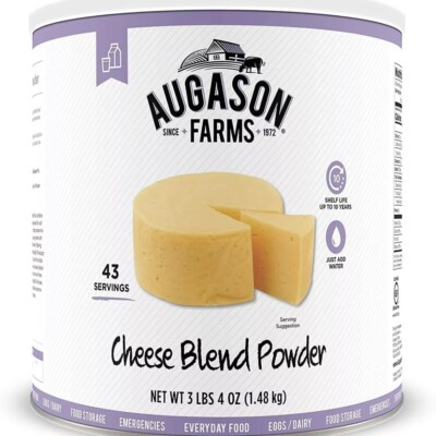 Augason Farms Cheese Blend Powder Emergency Meal Food Survival #10 Can ...