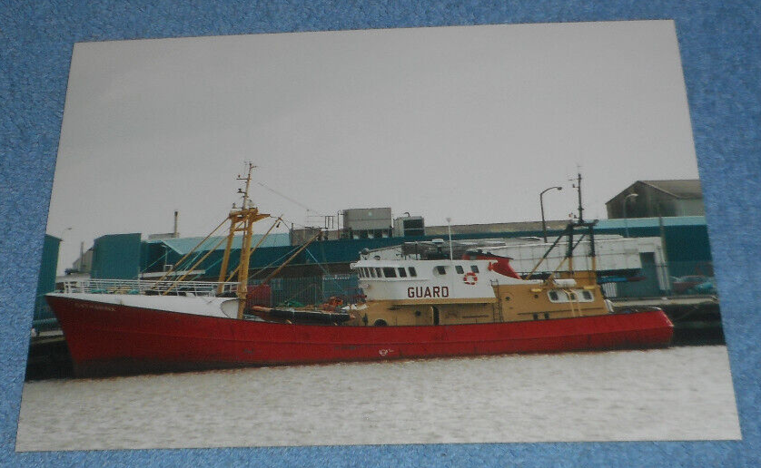 Vintage Guard Vessel Boat Photo Ex-Dutch Fishing Trawler "Catharina ...
