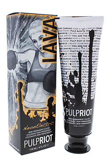 Pulp Riot Lava Neon Electric Semi Permanent Direct Hair Color 4oz for ...