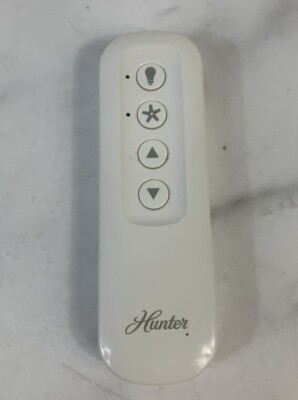 Hunter Genuine Replacement Handheld Ceiling Fan Remote Control White ...