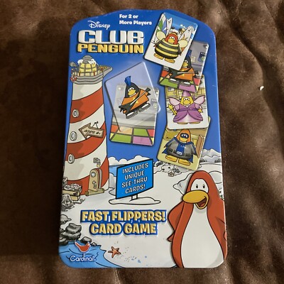 2008 CARDINAL Disney CLUB PENGUIN Card Game FAST FLIPPERS | eBay