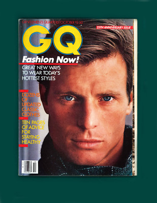 GQ-OCTOBER 1982-25th ANNIV-RICK EDWARDS-MICHAEL SCHOEFFLING-MATT ...