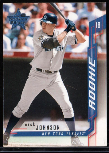 Nick Johnson (Yankees) 2001 Leaf Rookies & Stars Rookie Card #130 | eBay
