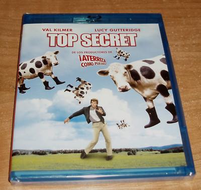Top Secret Blu-Ray New Sealed Comedy Val Kilmer a-B-C | eBay Australia