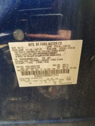 Used Telematics Interface Module fits: 2013 Ford Flex Communication ...