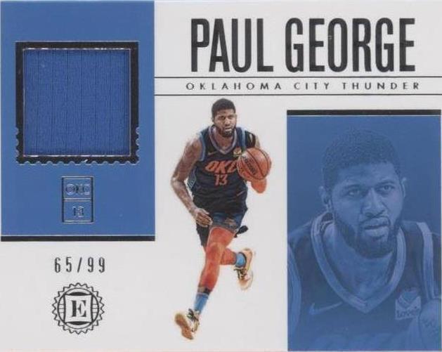 2018-19 Panini Encased - Materials Paul George #M-PG /99 (MEM) for sale ...