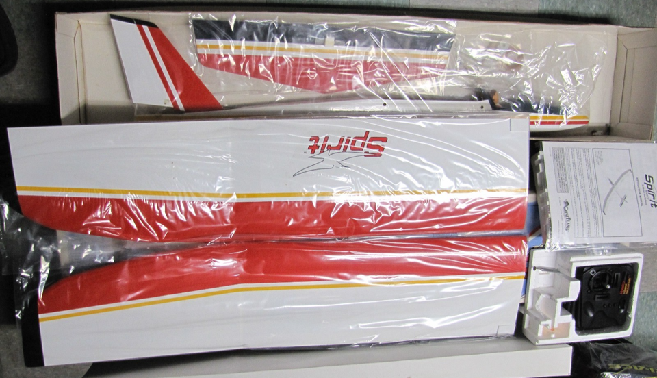 GREAT PLANES SPIRIT SELECT ARF 2 MTR RC GLIDER/SAILPLANE SPOILER OPTION ...