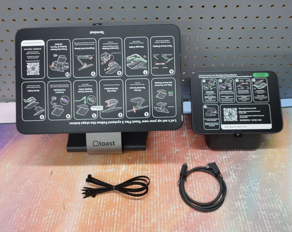 Toast Flex 3 POS Dual Terminal And Guest Display TT300 | eBay