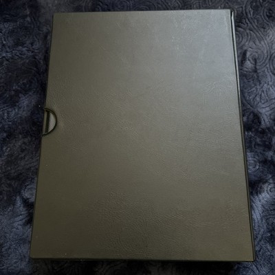 MUDOR Empty Premium PU Classic Binder, 4 Ring Binder Albums Stockbook ...