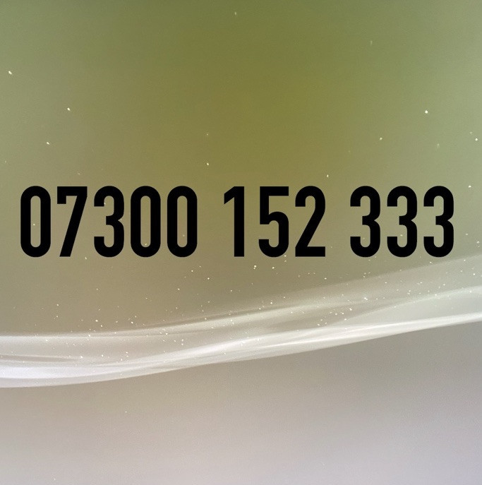 Unique 07300 Gold Mobile Phone Number VIP Business Gold SIM Card ...