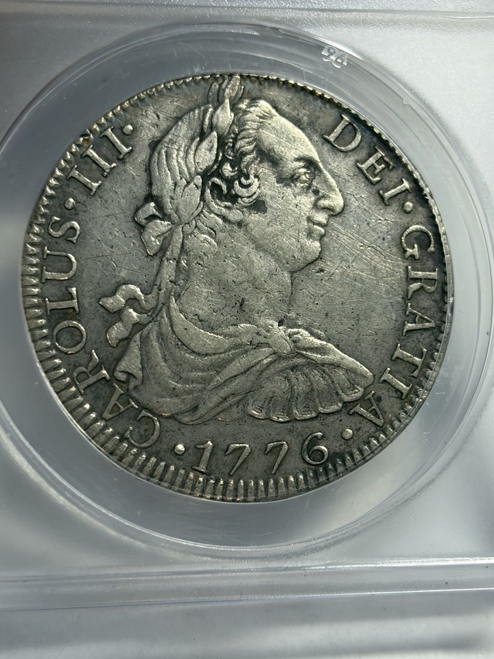 1776 MO FM Mexico 8 Reales ANACS XF Details Tough Coin Nice Detail | eBay