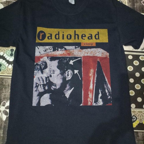 Radiohead Band T-shirt, Radiohead Rare Design Black Unisex Tshirt S-5XL ...