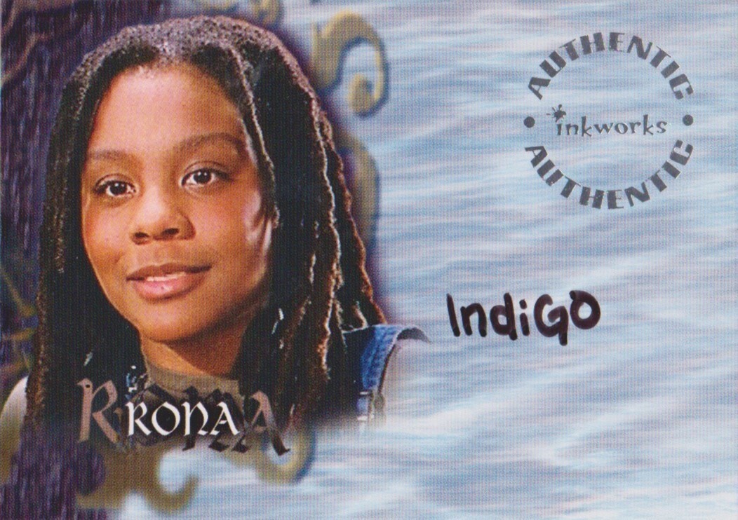 2003 BUFFY THE VAMPIRE SLAYER SEASON 7 INDIGO AS RONA AUTOGRAPH CARD ...
