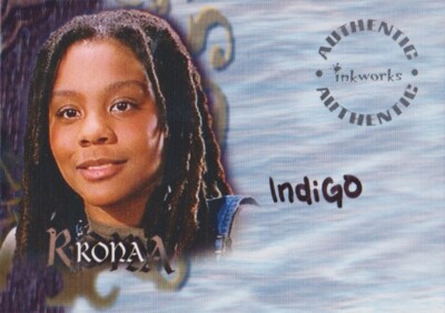 2003 BUFFY THE VAMPIRE SLAYER SEASON 7 INDIGO AS RONA AUTOGRAPH CARD ...
