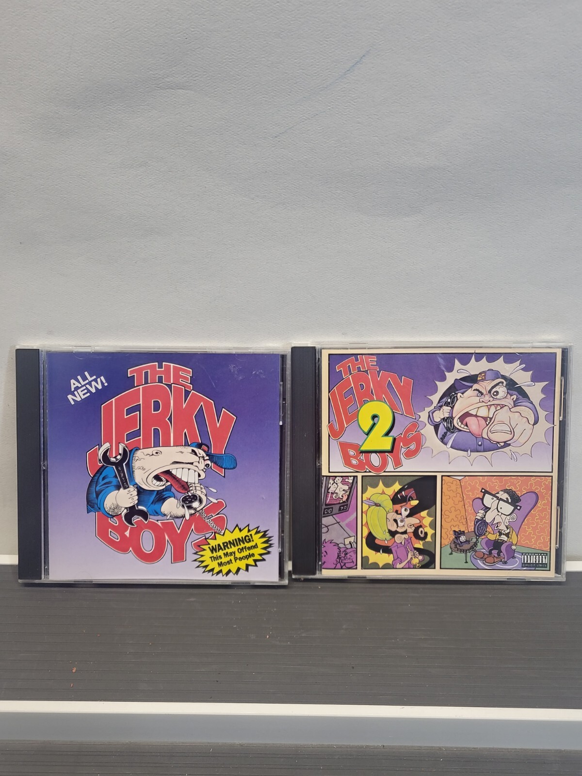 The Jerky Boys 1 (1993) and Jerky Boys 2 (1994) Select Records Comedy 2 ...