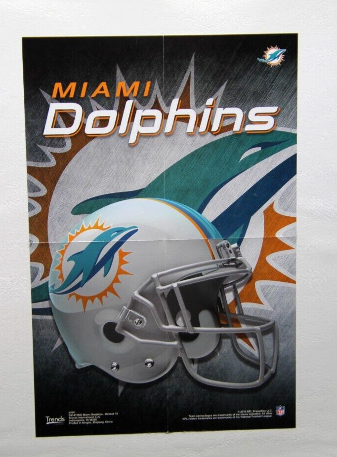 NFL Football Team MIAMI DOLPHINS Vending Machine Mini Poster 6"x9" in ...
