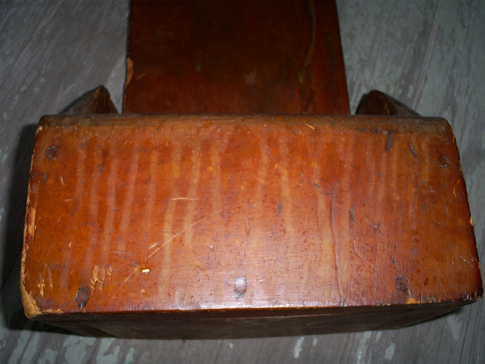 Antique Pennsylvania 19th C Scrub Box Scouring Board Primitive ...