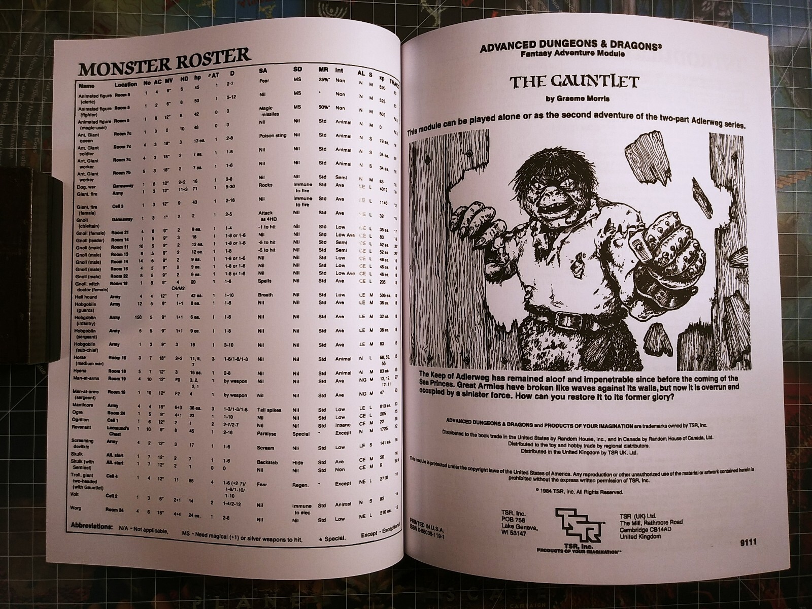 UK3 The Gauntlet - Dungeons & Dragons - D&D | eBay