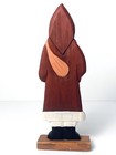 Primitive Santa Claus Wood Christmas Decor Hand Painted Folk Art Carved ...