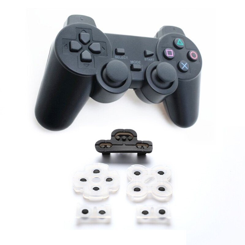 5pcs/lot Conductive rubber pad button contacts gasket kit for PS3 ...