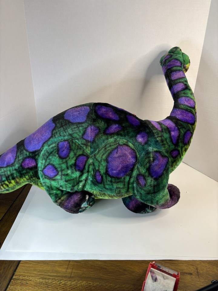 Melissa & Doug Plush Toy Animal Dinosaurs Brontosaurus And Apatosaurus | eBay