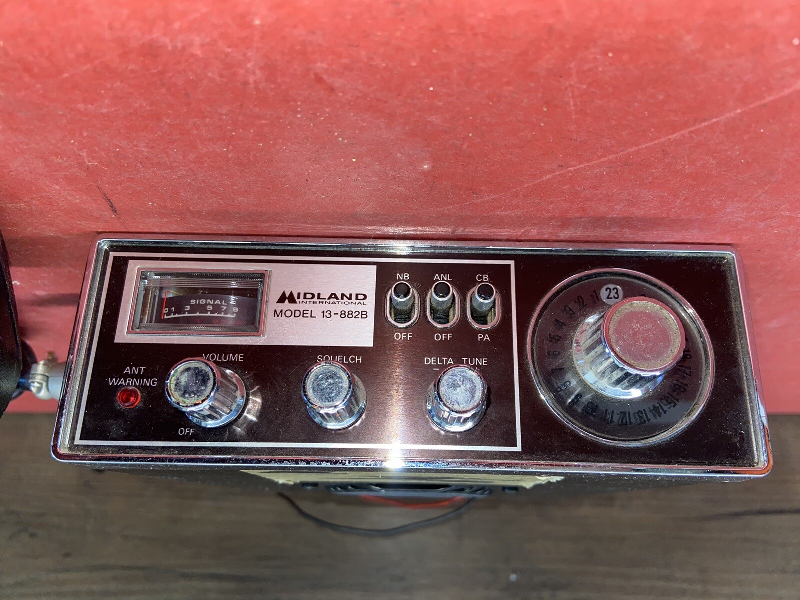 Vintage CB Radio 23 Channel Midland International Model 13-882B 1975 ...