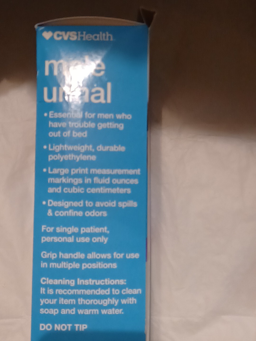 CVS Male Urinal Portable Receptable Personal Care for sale online | eBay