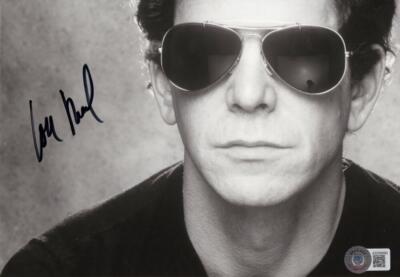 Lou Reed The Velvet Underground Signed Autograph 6.5x9 Photo w/ Beckett ...