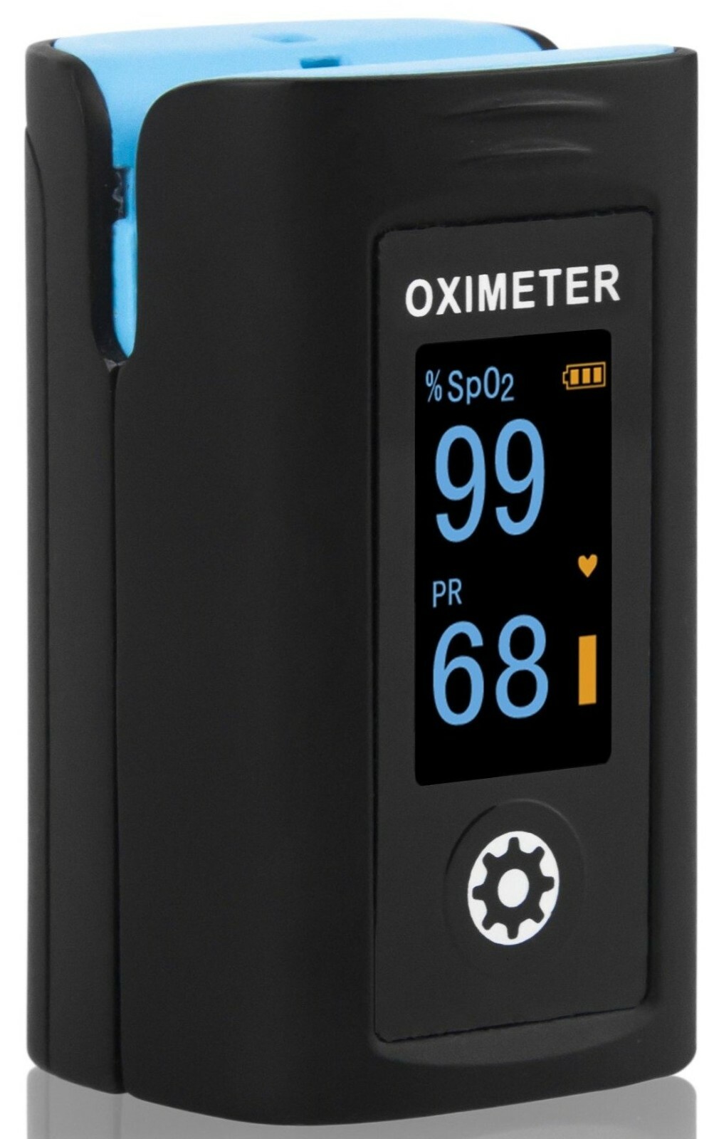 Creative Medical Compact Fingertip Pulse Oximeter Bluetooth LCD Display ...