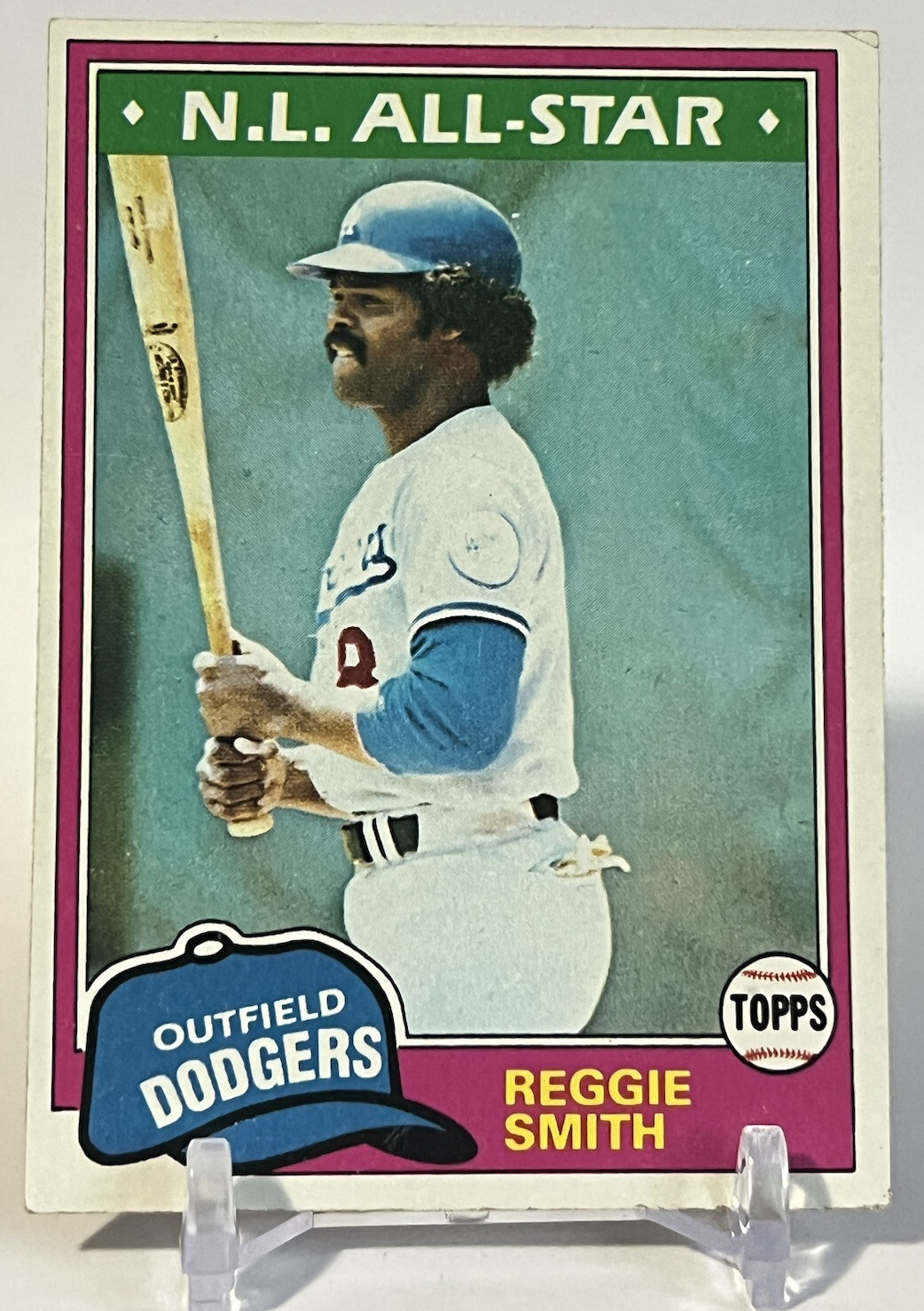 1981 Topps #75 Reggie Smith Los Angeles Los Angeles Dodgers | eBay